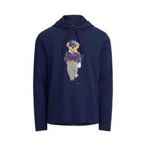 Ralph Lauren Polo Bear Jersey Hooded T-shirt