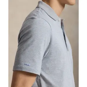 Ralph Lauren Classic Fit Performance Polo Shirt - Pebble Blue Multi