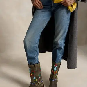 Ralph Lauren Prl X Tópa Leather Medicine Boot