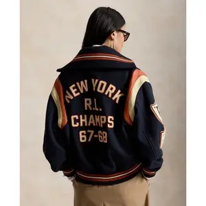Ralph Lauren Wool-blend Letter Jacket