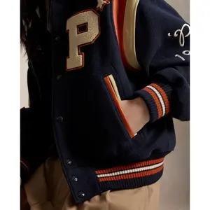 Ralph Lauren Wool-blend Letter Jacket