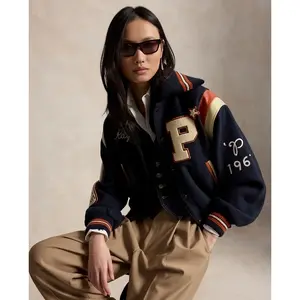 Ralph Lauren Wool-blend Letter Jacket