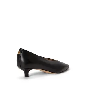 Ralph Lauren Francesca Nappa Leather Pump
