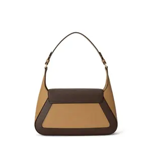 Ralph Lauren Two-tone Medium Schylar Shoulder Bag