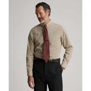 Ralph Lauren Slim Fit Geometric-print Shirt