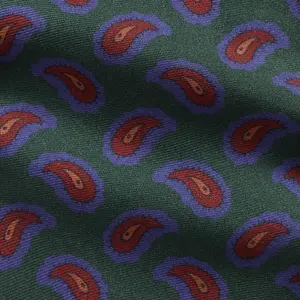 Ralph Lauren Pine-print Silk Twill Tie