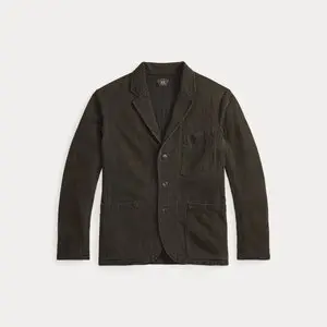 Ralph Lauren Knit Herringbone Twill Blazer