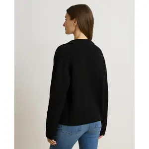 Ralph Lauren Wool-blend Polo Sweater - Black