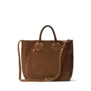 Ralph Lauren Roughout Suede Tote