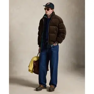 Ralph Lauren The Wyoming Corduroy Down Jacket - Dark Beech