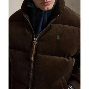 Ralph Lauren The Wyoming Corduroy Down Jacket - Dark Beech
