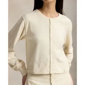 Ralph Lauren Double-knit Jacquard Cardigan