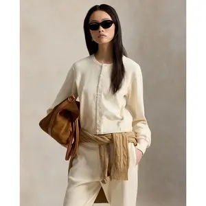 Ralph Lauren Double-knit Jacquard Cardigan