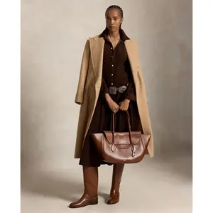 Ralph Lauren Corduroy A-line Shirtdress - Dark Brown