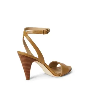 Ralph Lauren Gracy Nappa Leather Sandal