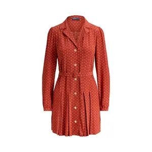 Ralph Lauren Silk Mini Shirtdress