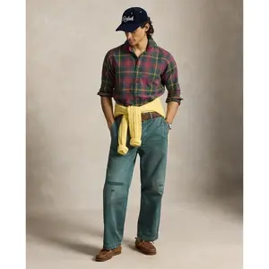 Ralph Lauren Classic Fit Plaid Flannel Shirt
