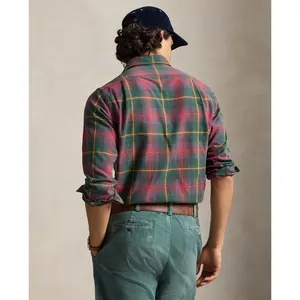 Ralph Lauren Classic Fit Plaid Flannel Shirt