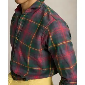 Ralph Lauren Classic Fit Plaid Flannel Shirt