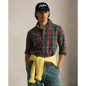 Ralph Lauren Classic Fit Plaid Flannel Shirt
