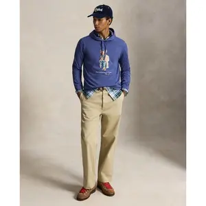 Ralph Lauren Polo Bear Jersey Hooded T-shirt