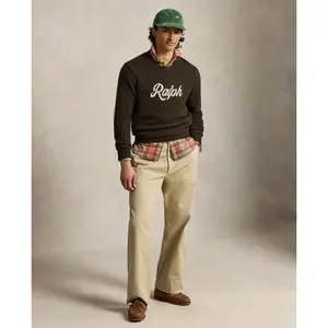 Ralph Lauren The Logo Sweater - Brown Combo