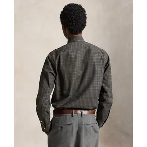 Ralph Lauren Classic Fit Plaid Poplin Shirt