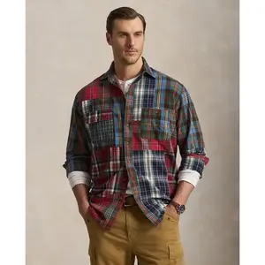 Ralph Lauren Patchwork Plaid Oxford Workshirt