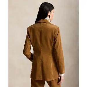 Ralph Lauren Single-breasted Corduroy Blazer