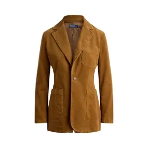 Ralph Lauren Single-breasted Corduroy Blazer