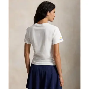 Ralph Lauren Us Open Polo Bear Cotton Jersey Tee