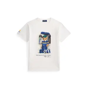 Ralph Lauren Us Open Polo Bear Cotton Jersey Tee