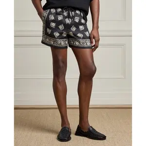 Ralph Lauren 4.5-inch Amalfi Linen Swim Trunk