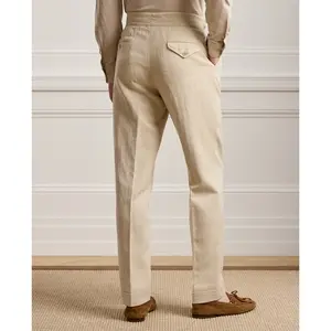 Ralph Lauren Hand-tailored Cotton-linen Trouser