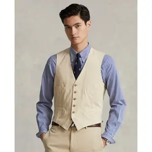 Ralph Lauren Garment-dyed Stretch Chino Vest