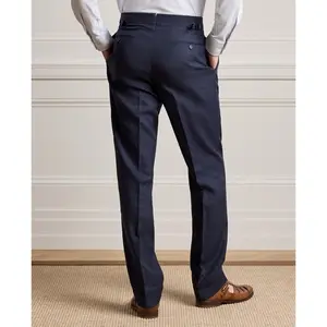 Ralph Lauren Gregory Hand-tailored Plaid Trouser
