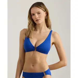 Ralph Lauren Ring-front Bikini Top
