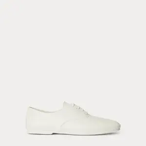 Ralph Lauren Perforated Leather Low-top Sneaker