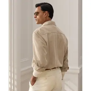 Ralph Lauren Suede Overshirt