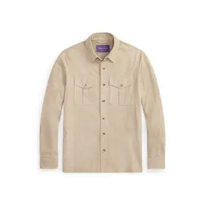 Ralph Lauren Suede Overshirt
