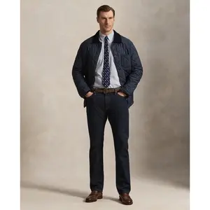 Ralph Lauren Checked Stretch Poplin Shirt - White Blue Multi
