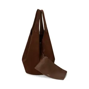 Ralph Lauren Polo Play Suede Large Tote