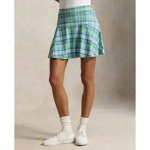Ralph Lauren Plaid Paneled Skort
