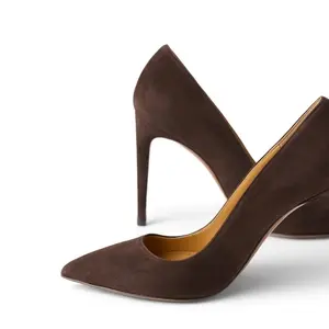Ralph Lauren Celia 100 Mm Goat-suede Pump