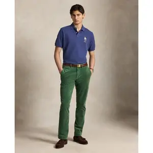 Ralph Lauren Classic Fit Polo Bear Mesh Polo Shirt - Light Navy
