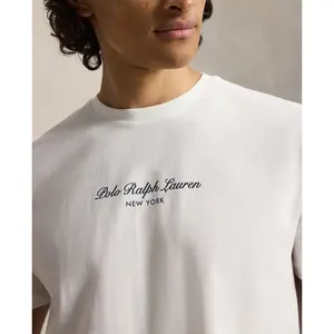 Ralph Lauren Classic Fit Logo Jersey T-shirt - White