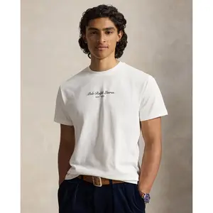 Ralph Lauren Classic Fit Logo Jersey T-shirt - White