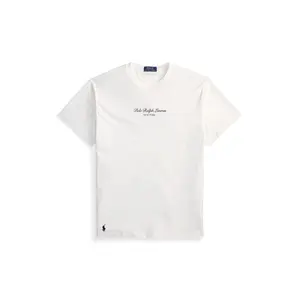 Ralph Lauren Classic Fit Logo Jersey T-shirt - White