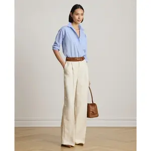 Ralph Lauren Striped Cotton Broadcloth Shirt