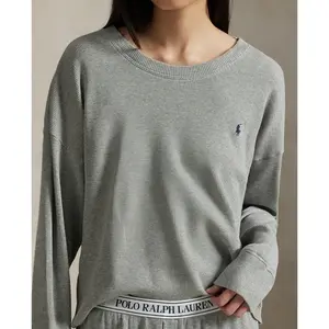 Ralph Lauren Striped Waffle-knit Long-sleeve Pj Set